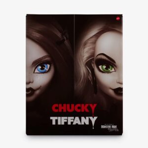 skullector chucky and tiffany doll 2-pack