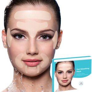 face and forehead wrinkle patches 256pcs, anti wrinkle face patches, whole face wrinkle patches to reduce fine wrinkles, frown and smile lines for women & men, overnight facial patches easy use