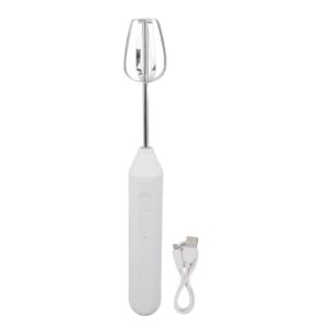 electric hand blender，3 in 1 immersion blender handheld, beater electric milk frother coffee blender milkshake blender foamer kitchen tools(white)