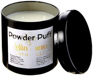 powder puff candle (large)