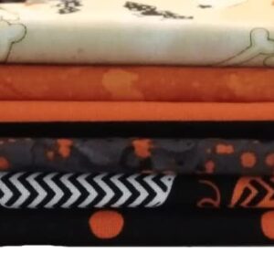 Halloweern Fat Quarter Bundle 6 Pcs