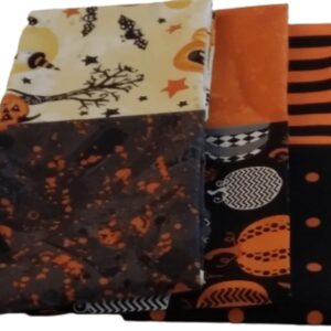 Halloweern Fat Quarter Bundle 6 Pcs