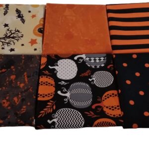 Halloweern Fat Quarter Bundle 6 Pcs