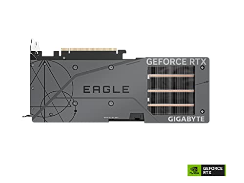 GIGABYTE GeForce RTX 4060 Ti Eagle OC 8G Graphics Card, 3X WINDFORCE Fans, 8GB 128-bit GDDR6, GV-N406TEAGLE OC-8GD Video Card