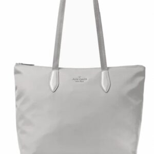 Kate Spade New York Mel Packable Nylon Tote (Nimbus gray)