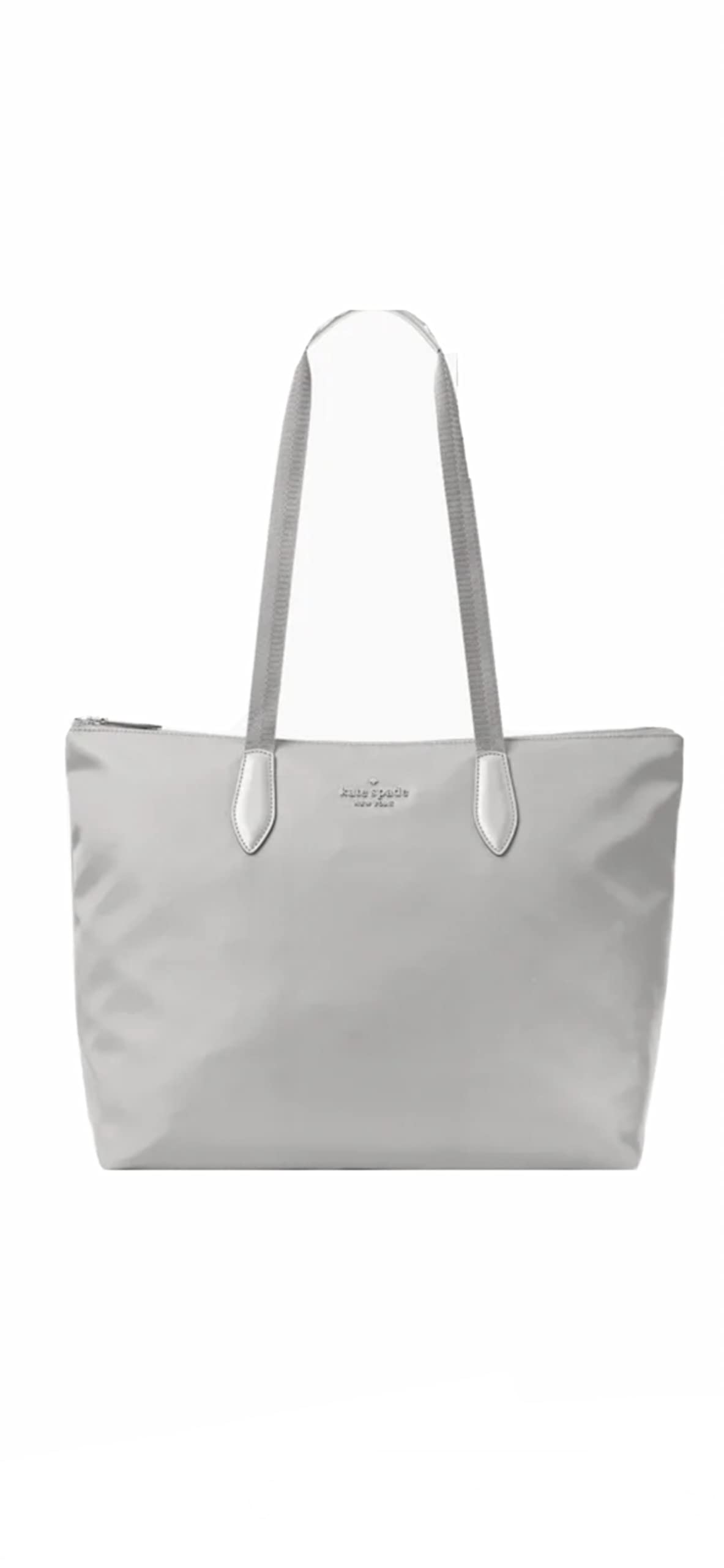 Kate Spade New York Mel Packable Nylon Tote (Nimbus gray)