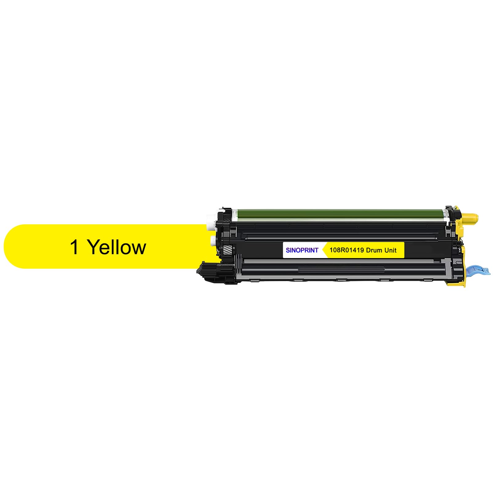 SINOPRINT Compatible 6510 6515 Yellow Drum Unit(108R01419) Replacement for Xerox Phaser 6510DNM 6510DN 6510DNI 6510N WorkCentre 6515DNI 6515DNM 6515DN 6515N Printer (Yellow,1-Pack)