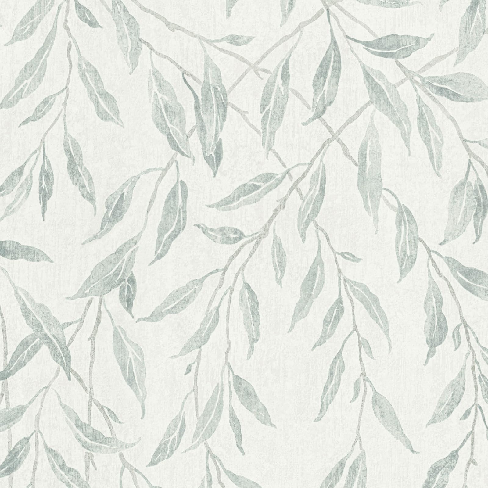 Leaf Wallpaper Boho Contact Paper Peel and Stick Wallpaper Leaves Contact Paper for Cabinets Floral Wallpaper for Bathroom Self-Adhesive Removable Wallpaper Olive Farmhouse Nature Paper 17.3“×78.7“