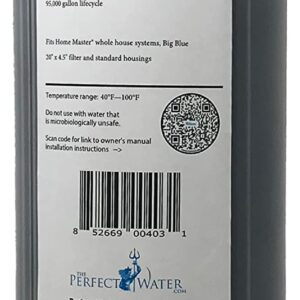 Home Master CsetBB2SmgCC Whole House Replacement Filter Set, 4-layer Sediment 25 to 1 micron, Heavy Duty Up-flow KDF85 Catalytic Carbon, 2 orings & grease