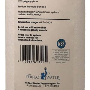 Home Master CsetBB2SmgCC Whole House Replacement Filter Set, 4-layer Sediment 25 to 1 micron, Heavy Duty Up-flow KDF85 Catalytic Carbon, 2 orings & grease