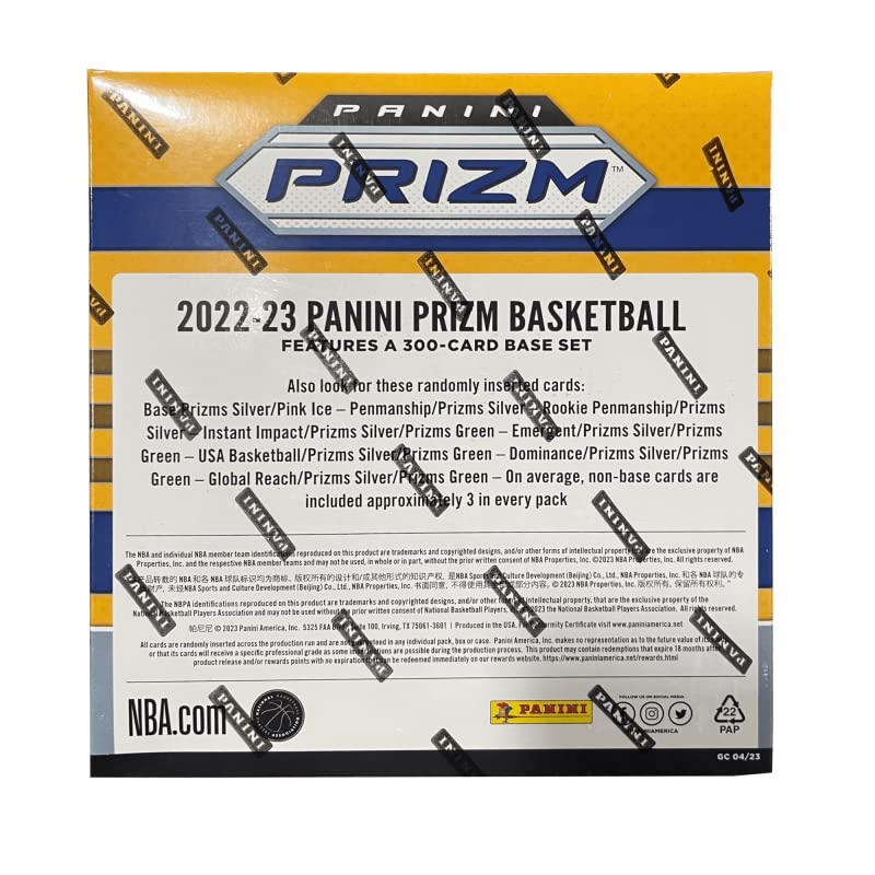 2022-23 Panini Prizm Basketball Mega Box (Pink Ice Prizms) Superior Sports Investments Exclusive !