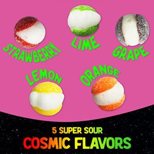 Sour Freeze Dried Candy - 4 Ounce Freeze Dried Sour Cosmic Crunchies Viral Candy - Gourmet Freeze Dried Sour Candy - Freeze Dry Candy Dry Freeze Candy for All Ages