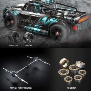 Fenamx 4x4 Brushless Rc Cars 14301 Hyper 4wd Rc Car All-Road RC Drift Car Brushless Scale 2.4G 4wd High Speed Electric,Terreneitor 4x4 Carros,1/14 High Speed Rc Cars Drift for Adults…