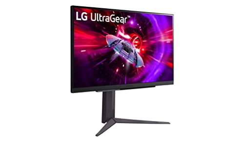 LG 27" UltraGear QHD (2560x1440) Gaming Monitor, 240Hz, 1ms, VESA DisplayHDR 400, G-SYNC and AMD FreeSync Premium, HDMI 2.1, DisplayPort, 4-Pole HP Out DTS HP:X, Tilt/Height/Pivot Stand, Black