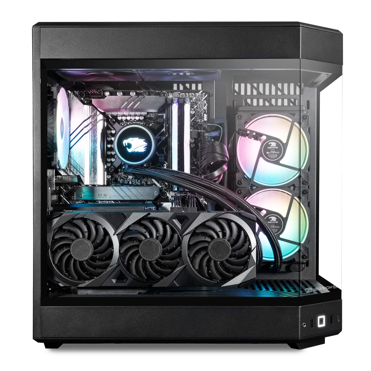 iBUYPOWER Gaming PC Computer Desktop Y60BI9N46T01 (Intel Core i9 13900KF, RTX 4060Ti 8GB, 32GB DDR5 5200 RGB (16x2), 2TB NVMe SSD, Windows 11 Home)