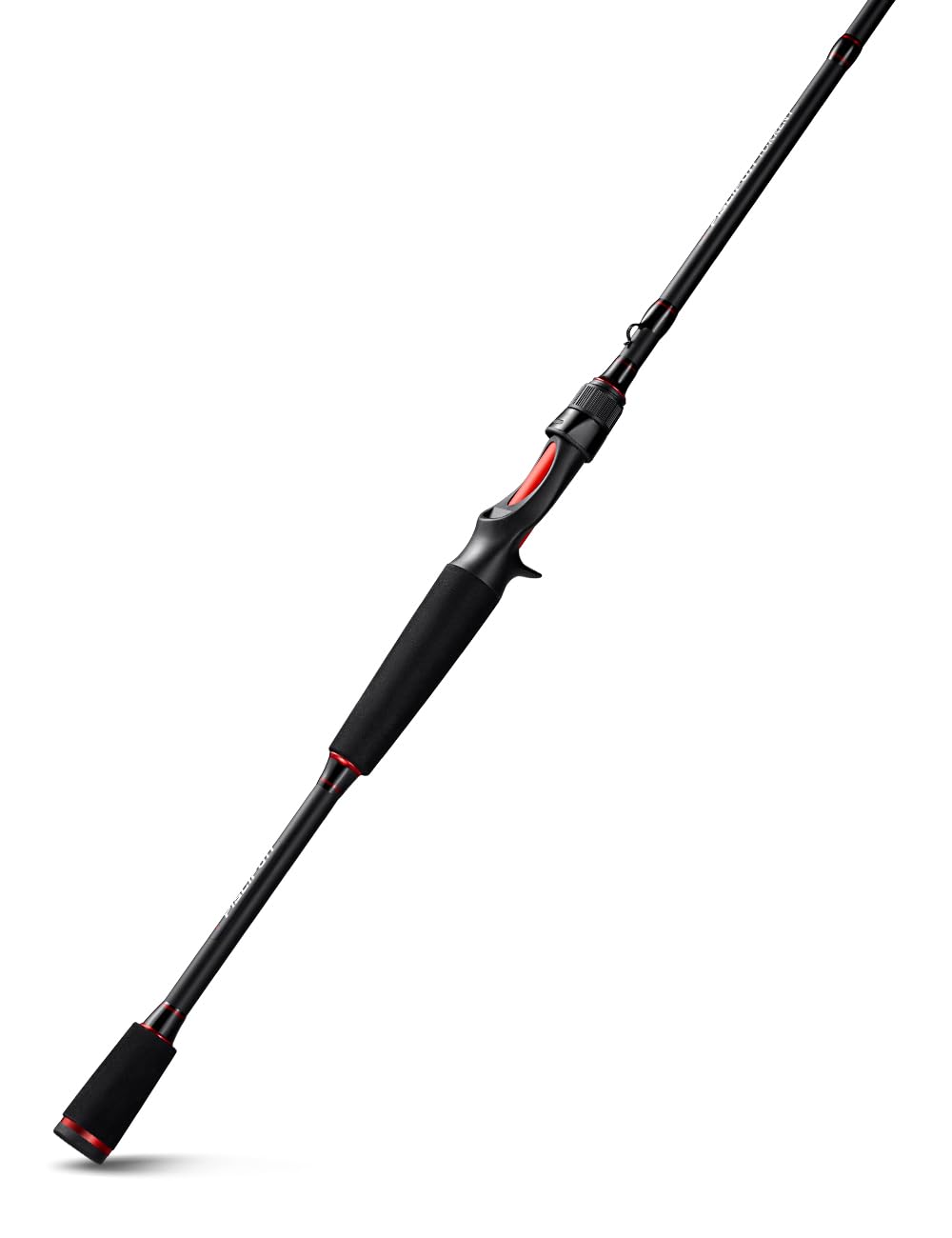 Piscifun Torrent Baitcaster Rod, Portable 2 Piece Casting Rod, Durable Lightweight Sensitive Baitcasting Fishing Rod (6'6" MH-F)