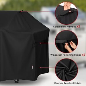 Unicook 63 Inch Grill Cover for Weber Genesis 300 Series and New 2022 Genesis 300 Grills, Outdoor BBQ Grill Cover, Heavy Duty Waterproof Fade Resistant Barbecue Cover, Compared to Weber 7757