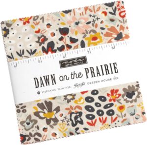 dawn on the prairie charm pack by fancy that design house; 42-5" precut fabric quilt squares