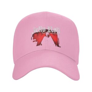 licias jelly music and roll baseball cap hip hop athletic curved brim baseball hat cap dad hats for men women pink