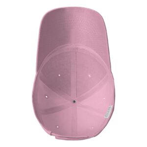 LICIAS Jelly Music and Roll Baseball Cap Hip Hop Athletic Curved Brim Baseball Hat Cap Dad Hats for Men Women Pink