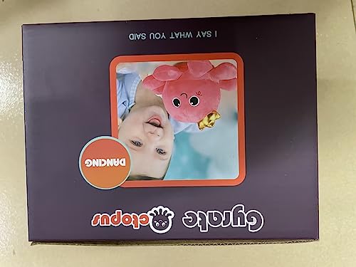 Baby Infant Crawling Walking Toys,MOJINO Tummy Time Plush Octopus Toy Gifts 3 4 5 6 7 8 11 12 Babies Walker Boy Girl 3-6 6-12 Learning 9-12 12-18 Toddler 36 Months Old Music Development Birthday Gift