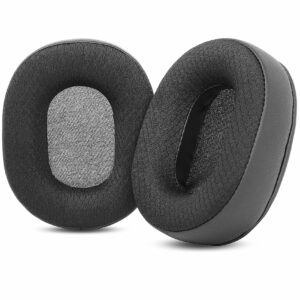 ydybzb backbeat fit 6100 upgrade ear pads ear cushions replacement compatible with plantronics backbeat fit 6100 bluetooth sports headphone fabric earpads