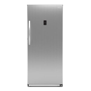 KoolMore KM-RUF-21S 21 cu. ft. Upright Convertible Freezer/Refrigerator, 2-in-1 Appliance, Storage for Fresh or Frozen Food and Drinks, Clear Shelves and Drawers [Silver]