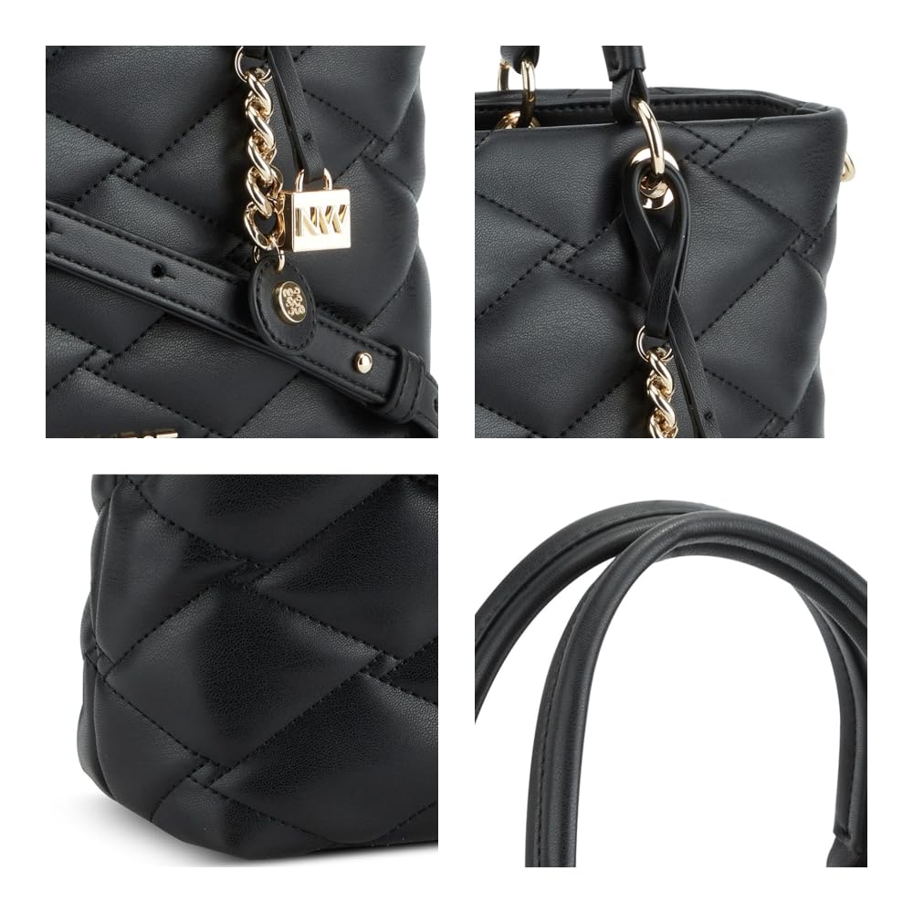 Nine West Regan Elite Satchel, Black