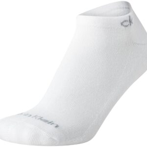 Calvin Klein Women's Athletic Socks - Lightweight Performance No Show Socks (12 Pack), Size Shoe Size 4-10, BlackWhiteGrey