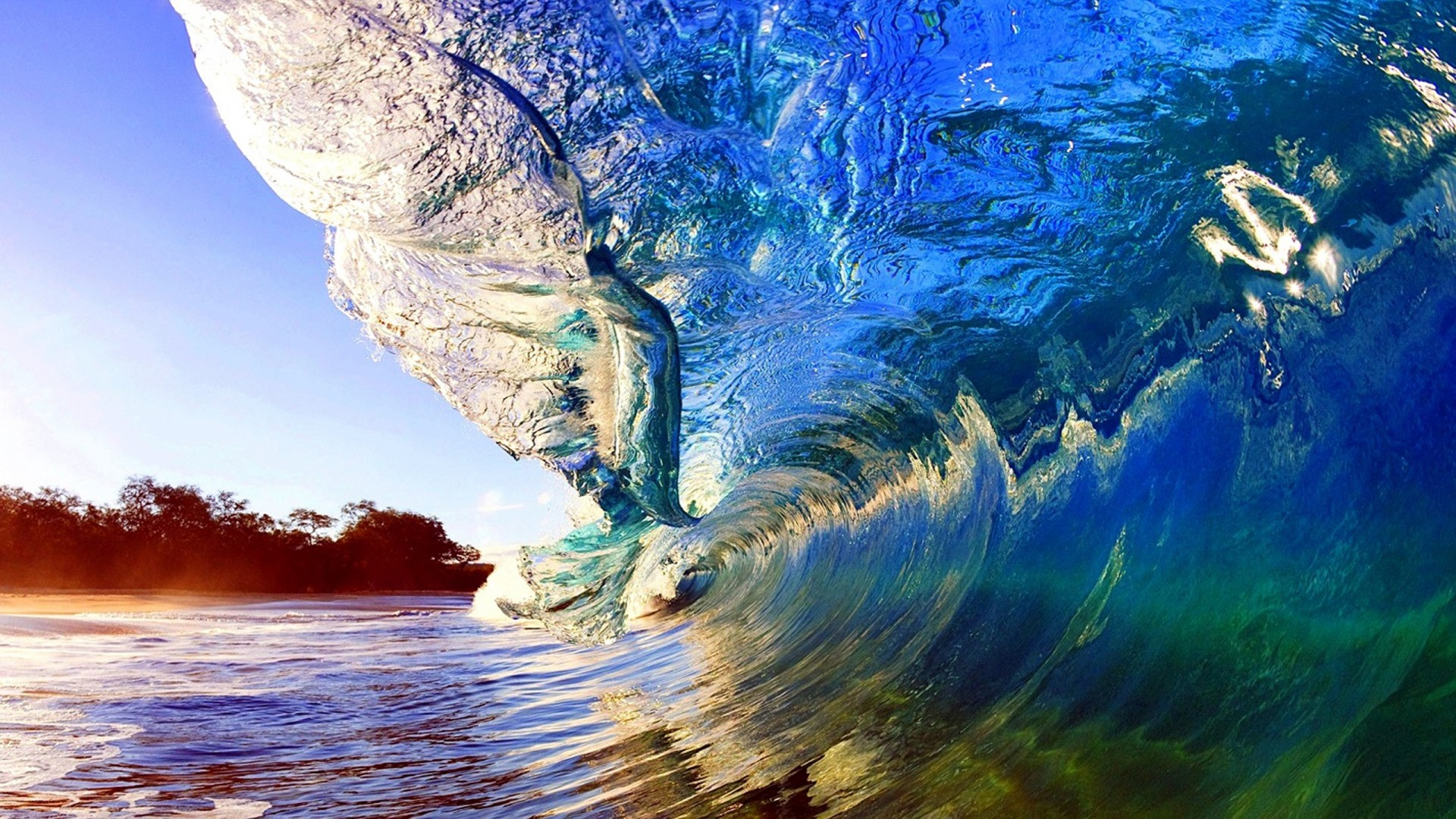 Waves 🌊 Screensaver 4k with Relaxing Sounds for fire tv ( NO ADS )