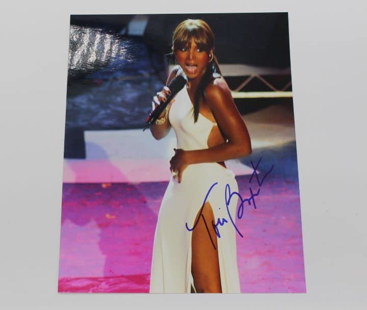 Toni Braxton Un-Break My Heart Genuine Hand Signed Autographed 8x10 Glossy Photo Loa