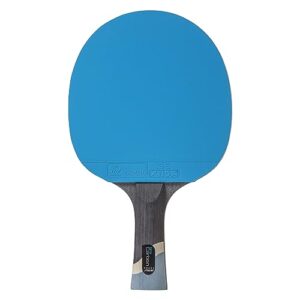 STIGA Pro Carbon Performance-Level Table Tennis Racket with Carbon Technology for Tournament Play - Red and Blue Colors