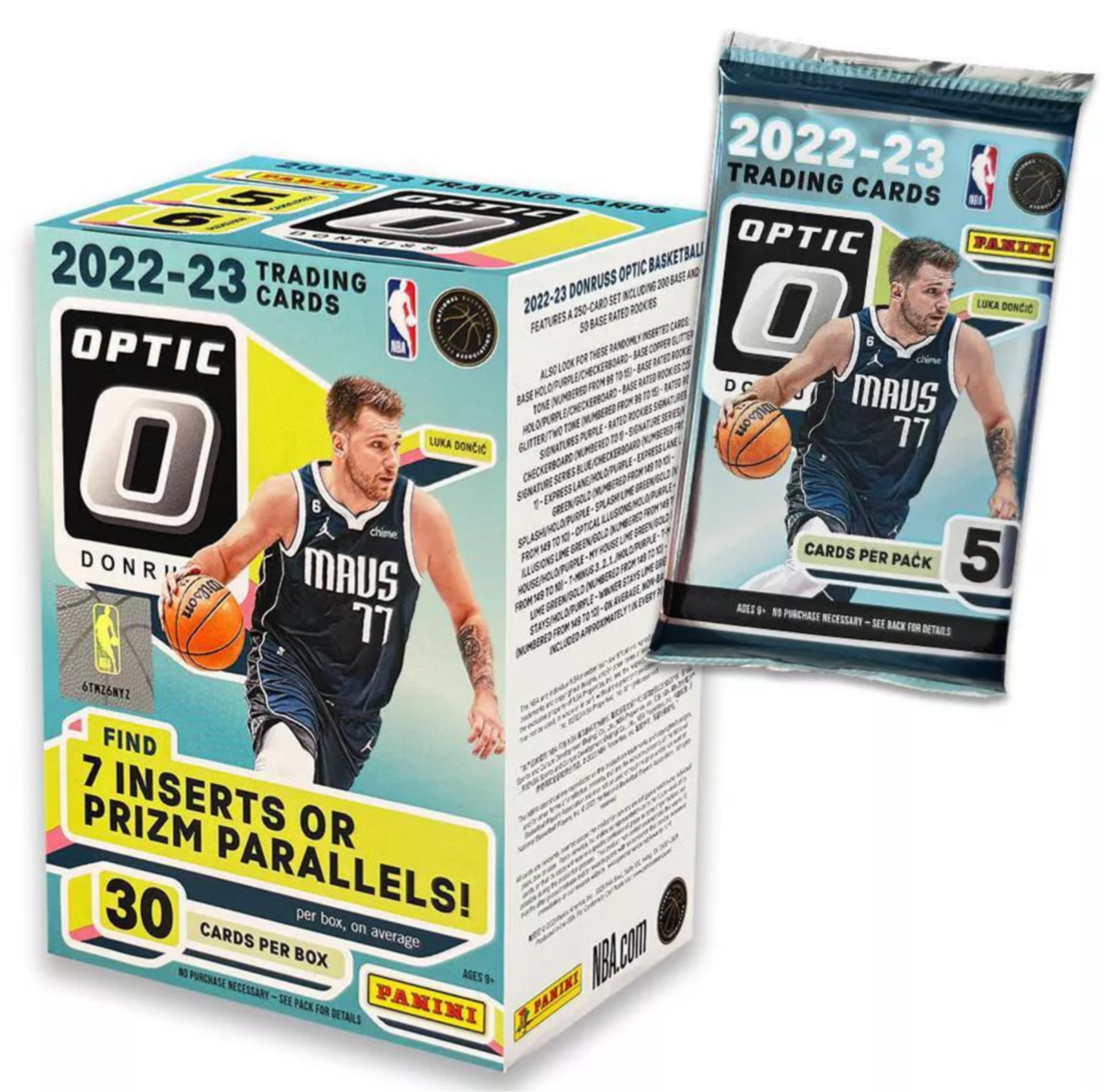 2022-2023 Panini Donruss Optic Basketball Trading Card Blaster Box