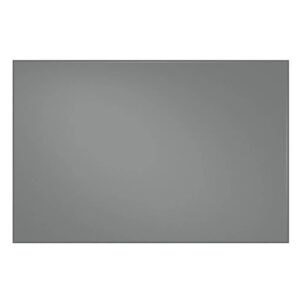 samsung bespoke 3-door french door refrigerator panel - bottom panel - matte grey glass