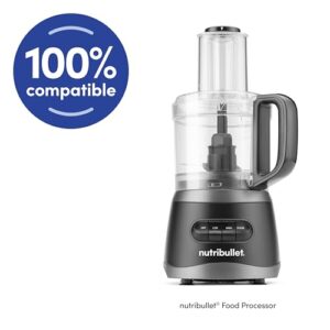 NutriBullet Food Processor Chopping Blade, Small, Grey