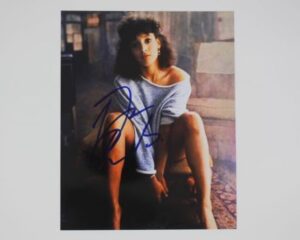 flashdance alex owens' genuine jennifer beals hand signed autographed 8x10 glossy photo loa