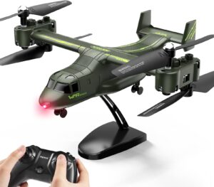 syma x550 military rc helicopters, 4ch remote control helicopter with high & low speed, multiple stunt flying, altitude hold and led light, helicopter model for display and collectibles, green