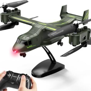 SYMA X550 Military RC Helicopters, 4CH Remote Control Helicopter with High & Low Speed, Multiple Stunt Flying, Altitude Hold and LED Light, Helicopter Model for Display and Collectibles, Green