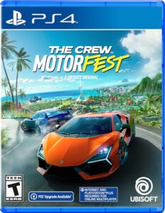 the crew motorfest - standard edition, playstation 4