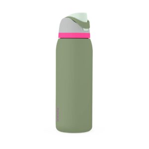 blender bottle c05835 freesip 40oz stainless steel - neo sage