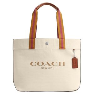 COACH Canvas Tote, Natural Multi