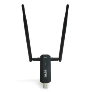 ALFA AWUS036AXM WiFi 6E USB 3.0 USB Adapter, AXE3000 Tri-Band 6Ghz/5.8GHz/2.4GHz, Wireless Gigabit Speed (Up to 3Gbps)