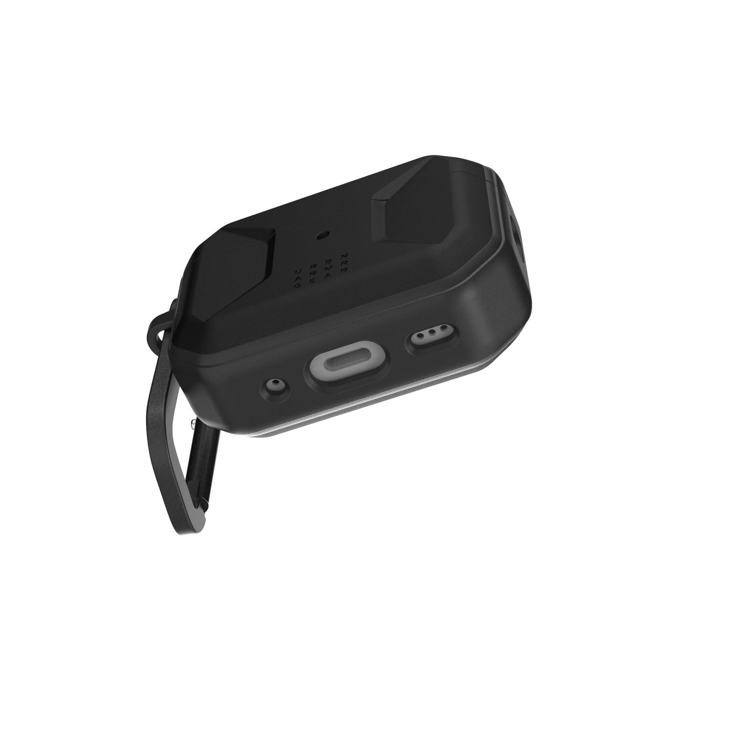 URBAN ARMOR GEAR UAG-APPRO2C-BK Apple AirPods Pro 2nd Generation Case, Shock Resistant, Carabiner Included, CIVILIAN Black, Japanese Authorized Dealer