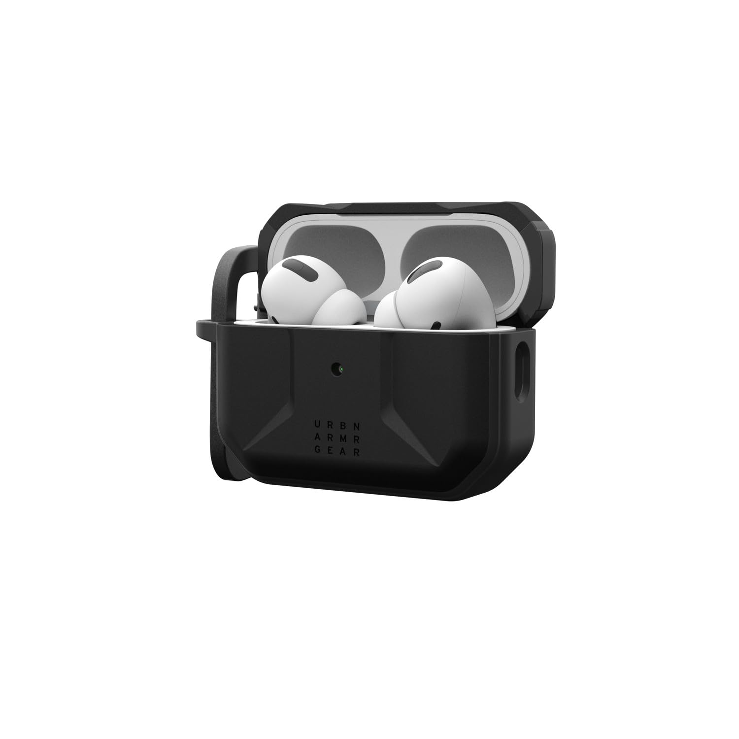 URBAN ARMOR GEAR UAG-APPRO2C-BK Apple AirPods Pro 2nd Generation Case, Shock Resistant, Carabiner Included, CIVILIAN Black, Japanese Authorized Dealer