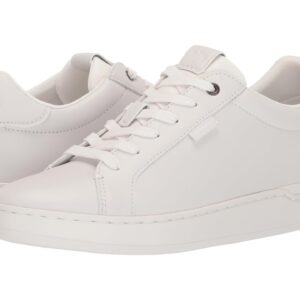 COACH Women's Non Tech Athletic Lowline Low Top Sneaker , Color Optical White, Size 9