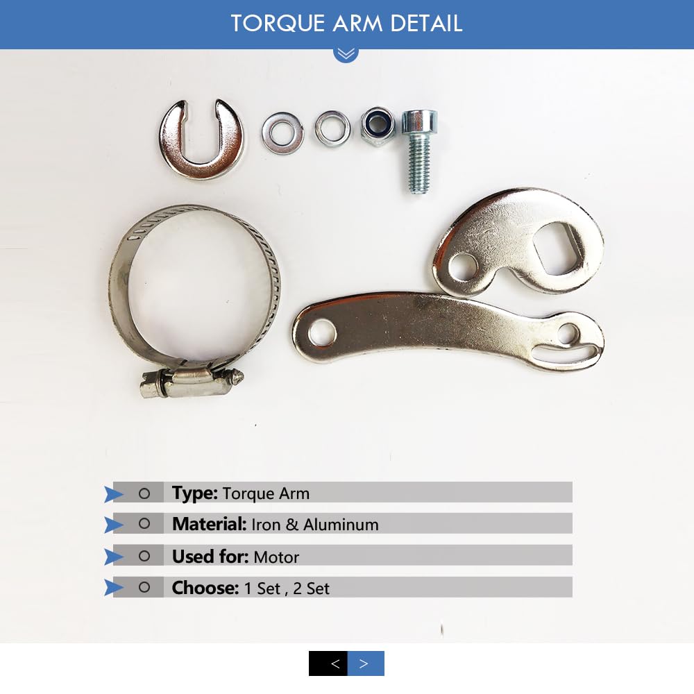 EBike Universal Torque Arm Conversion kit M14, for Electric Bicycle Bike Front or Rear Hub Motors and Mid Drive Motor Installations,Electric Bicycle Maintenance Tool