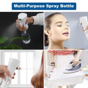 URBEST Continuous Mist Spray Bottle - 2 Pack 6.8OZ Empty Ultra Fine Water Mist Sprayer for Hairstyling, Salons, Cleaning, Plants, Misting & Skin Care