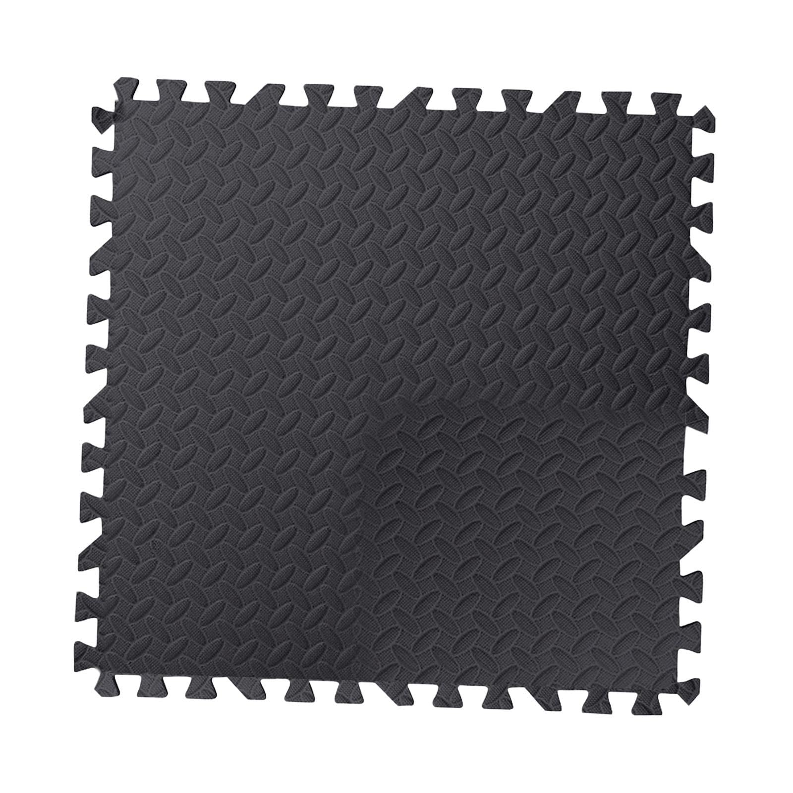 Puzzle Exercise Mat Interlocking Foam Tiles Splicing Rugs Puzzle Mat for Floor Gym Mats Non Slip Floor Mat for Home Gym Workout Playrooms, 30cmx30cmx2.5cm