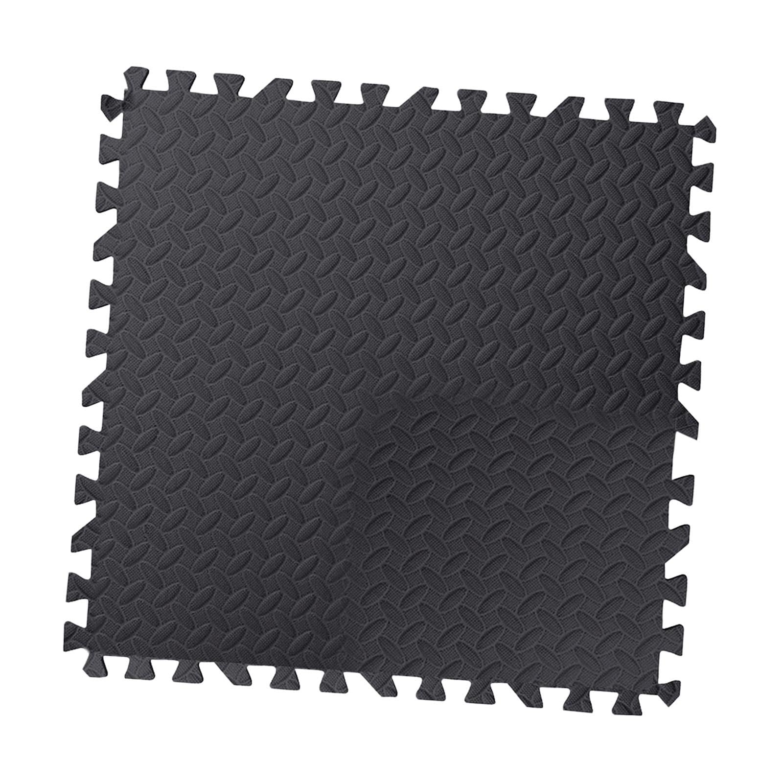 Puzzle Exercise Mat Interlocking Foam Tiles Splicing Rugs Puzzle Mat for Floor Gym Mats Non Slip Floor Mat for Home Gym Workout Playrooms, 30cmx30cmx2.5cm