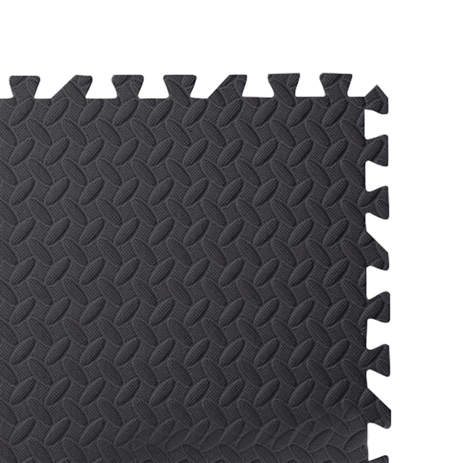 Puzzle Exercise Mat Interlocking Foam Tiles Splicing Rugs Puzzle Mat for Floor Gym Mats Non Slip Floor Mat for Home Gym Workout Playrooms, 30cmx30cmx2.5cm